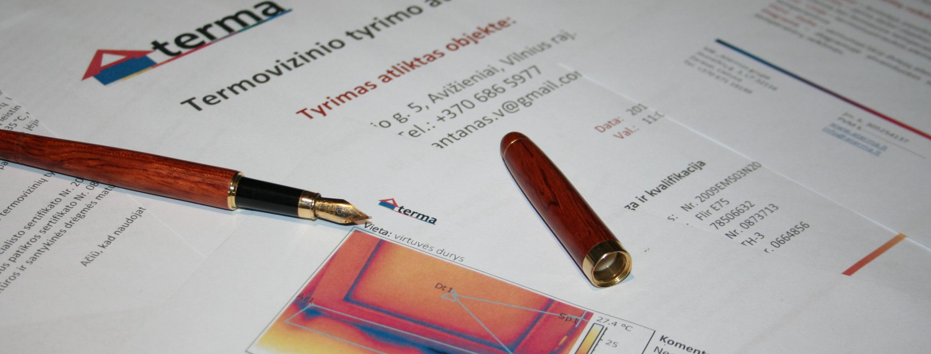 Akredituoti sandarumo bandymai - Energinio naudingumo sertifikavimas.